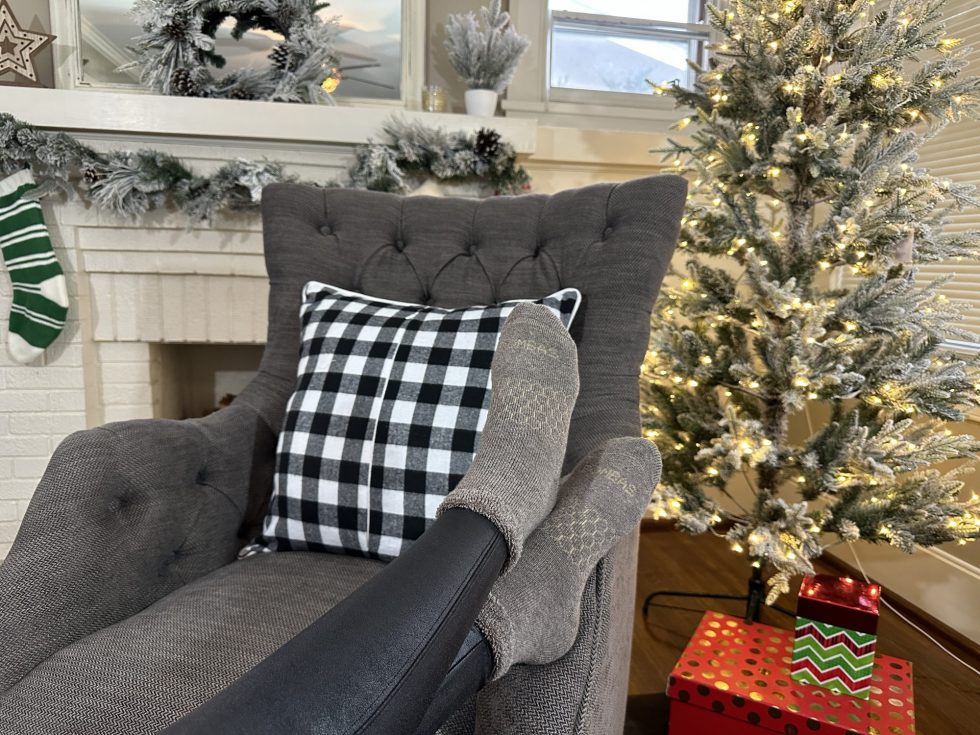 Travel Friendly Slippers and Compression Socks by Bombas